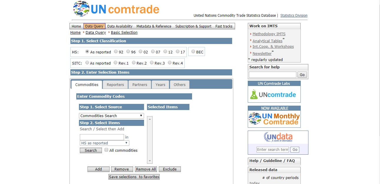 论如何用UN Comtrade下载指定分类下的世界出口总额（过程详解，含图） - 世界经济与国际贸易 - 经管之家(原人大经济论坛)